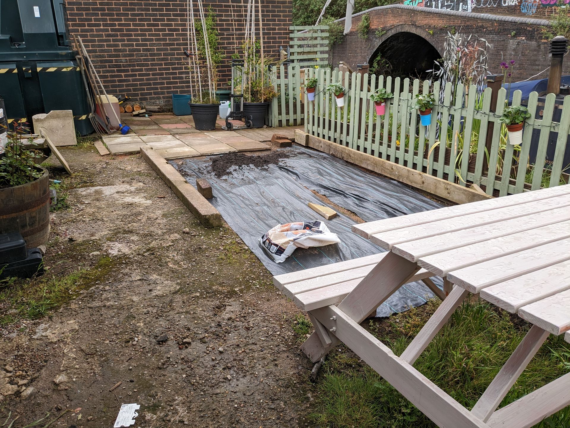 Community Shed and Slab Laying | Urban Moorings